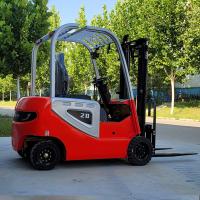 China Rough Terrain Small Capacity Warehouse Four Wheel Drive Lithium Battery Electric Mechanical Automatic Forklift for sale