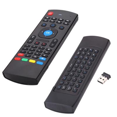 China 2.4Ghz Wireless Keyboard Universal TV Air Mouse Remote World Max PC TV Box Remote Control for sale