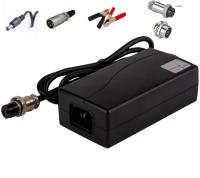 China Aluminum Alloy Automatic 12v Lead Acid Battery Charger 2000mA 30W for sale