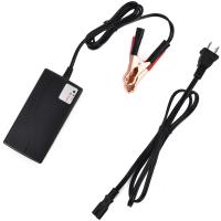China Aluminum Alloy Automatic 12v Lead Acid Battery Charger 2000mA 30W for sale