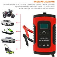 China Smart Deep Cycle 12V Automatic Lead Acid Battery Charger Pulse Repair for sale