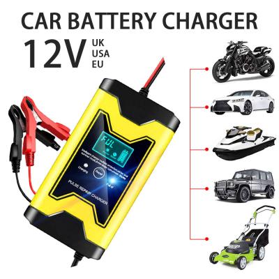 China 3 Stage Automatic 12V AGM GEL WET Lead Acid Battery Pulse Repair Fast Charging for sale