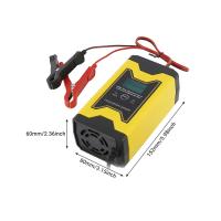 China 3 Stage Automatic 12V AGM GEL WET Lead Acid Battery Pulse Repair Fast Charging for sale