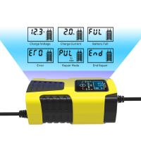 China 12V 2A Intelligent Calcium Car Battery Charger Overheating Protection for sale