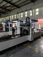 China Dual-Chuck Laser Tube Cutting Machine for Zero Waste Ends for sale