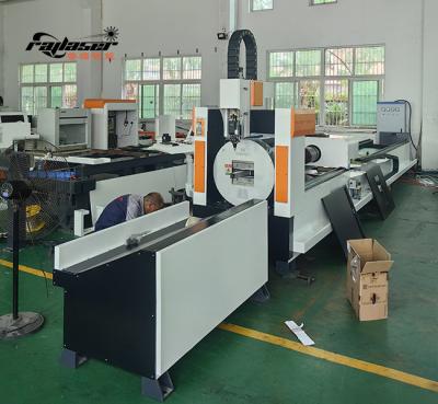 China High Precision 6.5-8.5 Meters 10-300mm 2-3kW Fiber Laser Tube Cutting Machine with Dual-Chuck System for sale