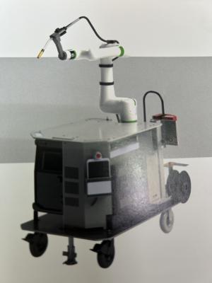 China 27.55lbs Effective Load Robot Laser Welding System for sale