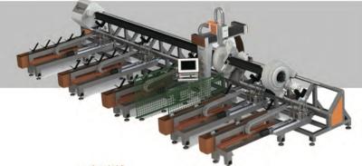 China THREE CHUCK PIPE CUTTING MACHINE for sale