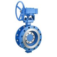 China Temperature Metal Flanged Butterfly Valve D343H-10/16C for Water Media at Affordable for sale