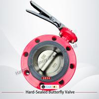 China Precision-Machined Handle Ductile Iron Flanged Butterfly Valve D41X-16Q with EPDM Seal for sale