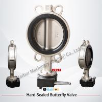 China NBR EPDM Soft Seal 304 Stainless Steel Manual Turbine Handle Butterfly Valve D71X-10/16P for sale