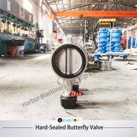 China NBR EPDM Soft Seal 304 Stainless Steel Manual Turbine Handle Butterfly Valve D71X-10/16P for sale