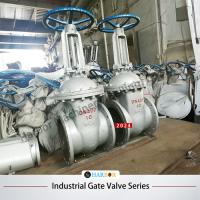 China Flanged Connection Manual Cast Steel Gate Valve Z45H-10/16C with Corrosion Resistance for sale