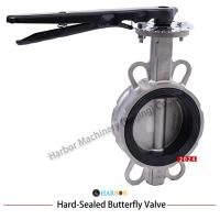 China Soft-Seal Manual Handle Butterfly Valve D71X-10/16P ISO Standard and Smooth Operation for sale