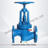 China Corrosion-Resistant PTFE-Lined Cast Steel Flanged Globe Valve J41F46-16C DN15-DN300 for sale