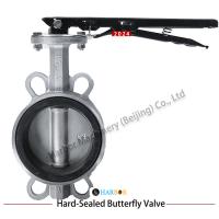 China Soft-Seal Manual Handle Butterfly Valve D71X-10/16P ISO Standard and Smooth Operation for sale