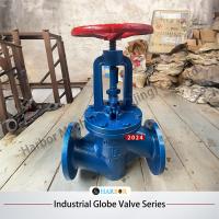 China Corrosion-Resistant PTFE-Lined Cast Steel Flanged Globe Valve J41F46-16C DN15-DN300 for sale