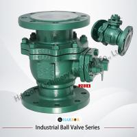 China PTFE Coated Flanged Ball Valve Q41F46-16C for Acid and Alkali Resistant Applications for sale