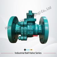 China PTFE Coated Flanged Ball Valve Q41F46-16C for Acid and Alkali Resistant Applications for sale