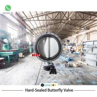 China Water Medium DN40-DN700 Manual Turbine Cast Steel Soft-Seal Butterfly Valve D371X-16C for sale