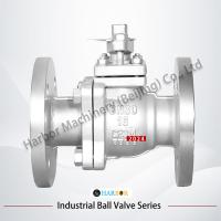 China Silver PTFE-Lined Ball Valve Q41F46-16P Corrosion Resistance High Reliability for sale