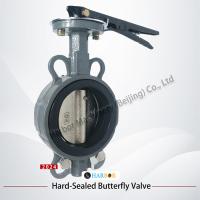 China s of D71X-16C Soft Seal Butterfly Valve with WCB Body Material and Wafer Connection for sale