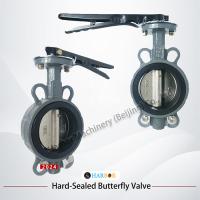 China s of D71X-16C Soft Seal Butterfly Valve with WCB Body Material and Wafer Connection for sale