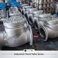 China Stainless Steel DN15-DN300 Water Oil Gas Medium Flanged Swing Check Valve H44H-150LB for sale