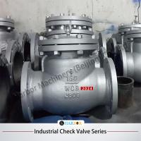 China Stainless Steel DN15-DN300 Water Oil Gas Medium Flanged Swing Check Valve H44H-150LB for sale