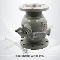 China ISO Standard Cast Steel Hard-Seal Manual Flanged Ball Valve Q41H/Y-16/25C for sale
