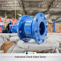 China H42H-16/25C Cast Steel Vertical Single-Direction Flanged Check Valve with OEM Support for sale