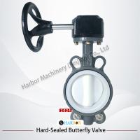 China Fully Lined WCB Wafer Butterfly Valve D71F4-16C with Dual-Acting Operation Design for sale