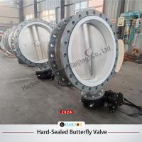 China PTFE-Lined Turbine Wafer Butterfly Valve D371F46-16C with Acid and Alkali Resistance for sale