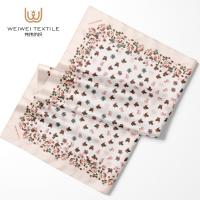 China Factory Wholesale Floral Print Pocket Square in Fashion Style Made of Polyester Cotton Voile Muslim Women Hijab for sale