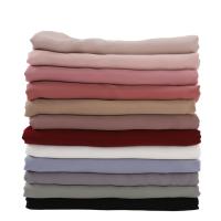 China Fashion Scarves Solid Color Shawl Plain Long Scarf Muslim Malaysia Women Chiffon Hijab for sale