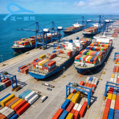 China 40HQ 20FT FCL Shipping Sea Freight Service For Worldwide Logistics From China for sale