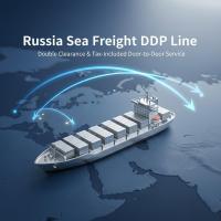 China Russia Sea Freight DDP Shipping with Double Clearance, Tax-Included Door-to-Door Service for sale