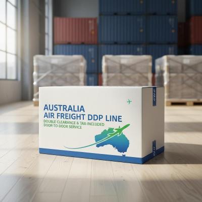China Australia Air Freight Double Clearance Tax-Included DDP Shipping with Door-to-Door Service for sale