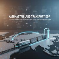 China Kazakhstan Land Transport DDP Service with Door-to-Door Delivery, Double Clearance, and 24/7 Multilingual Support for Cross-Border Logistics for sale