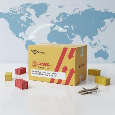 China DHL Germany Line International Freight Forwarding with Door-to-Door Delivery, Real-time Tracking, and Customs Clearance for sale
