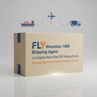 China FLY Shenzhen 1688 Shipping Agent for Lcl Express Sea to Door Ddp Shipping Service Shipping Agent From China to Australia Usa Uk for sale