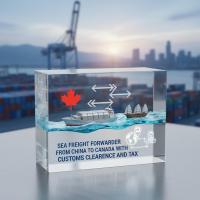 China Professional Sea Freight Forwarder From China To Canada With Customs Clearance And Tax-Included DDP Shipping Plus Free Storage Services for sale