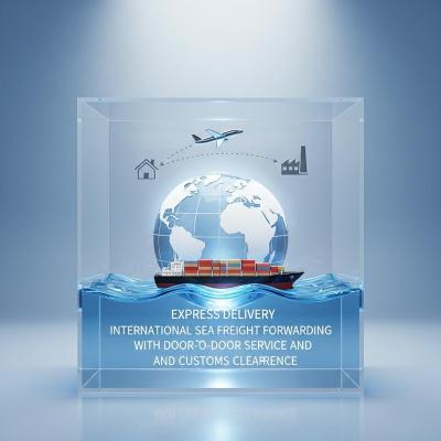 China Express Delivery International Sea Freight Forwarding with Door-to-Door Service and Customs Clearance for sale