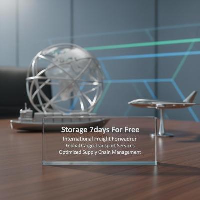 China International Freight Forwarder with 7 Days Free Storage Global Coverage and Customs Clearance Services for sale