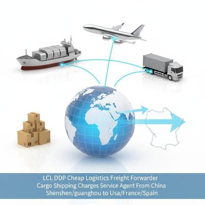 China LCL DDP Cheap Freight Forwarder and Logistics Service for Cargo Shipping from China to USA France Spain for sale