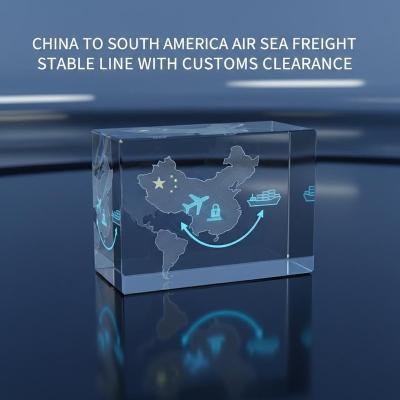 China China To South America Air Sea Freight Stable Line With Customs Clearance for sale