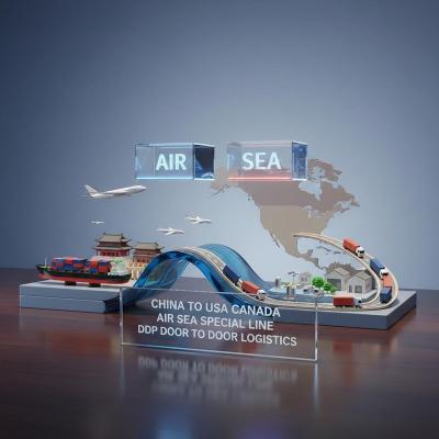 China China to USA Canada Air Sea Special Line DDP Door to Door Logistics for sale