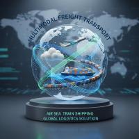 China Multimodal Freight Transport Air Sea Train Shipping Global Logistics Solution for sale