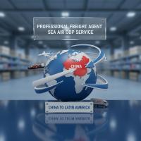 China China To Latin America Professional Freight Agent Sea Air DDP Service for sale