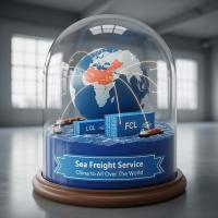 China LCL FCL Container Sea Freight Service China to All Over The World for sale